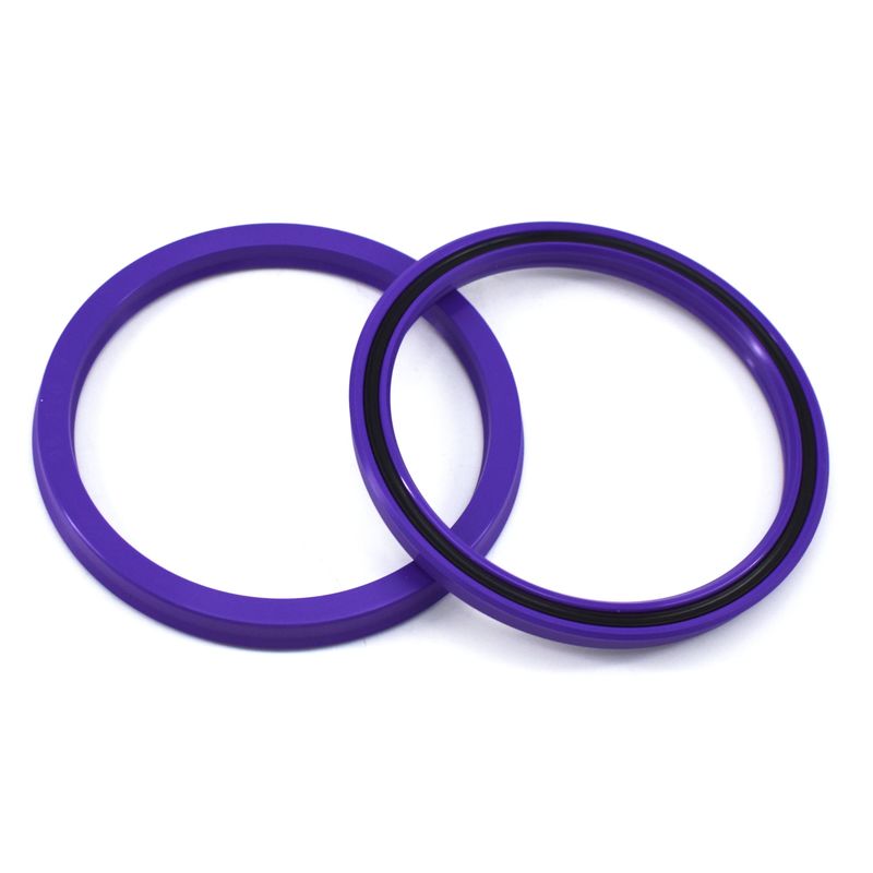 Purple Color High Pressure Rod Seals Double Oil Seal Kit / Hydraulic ...