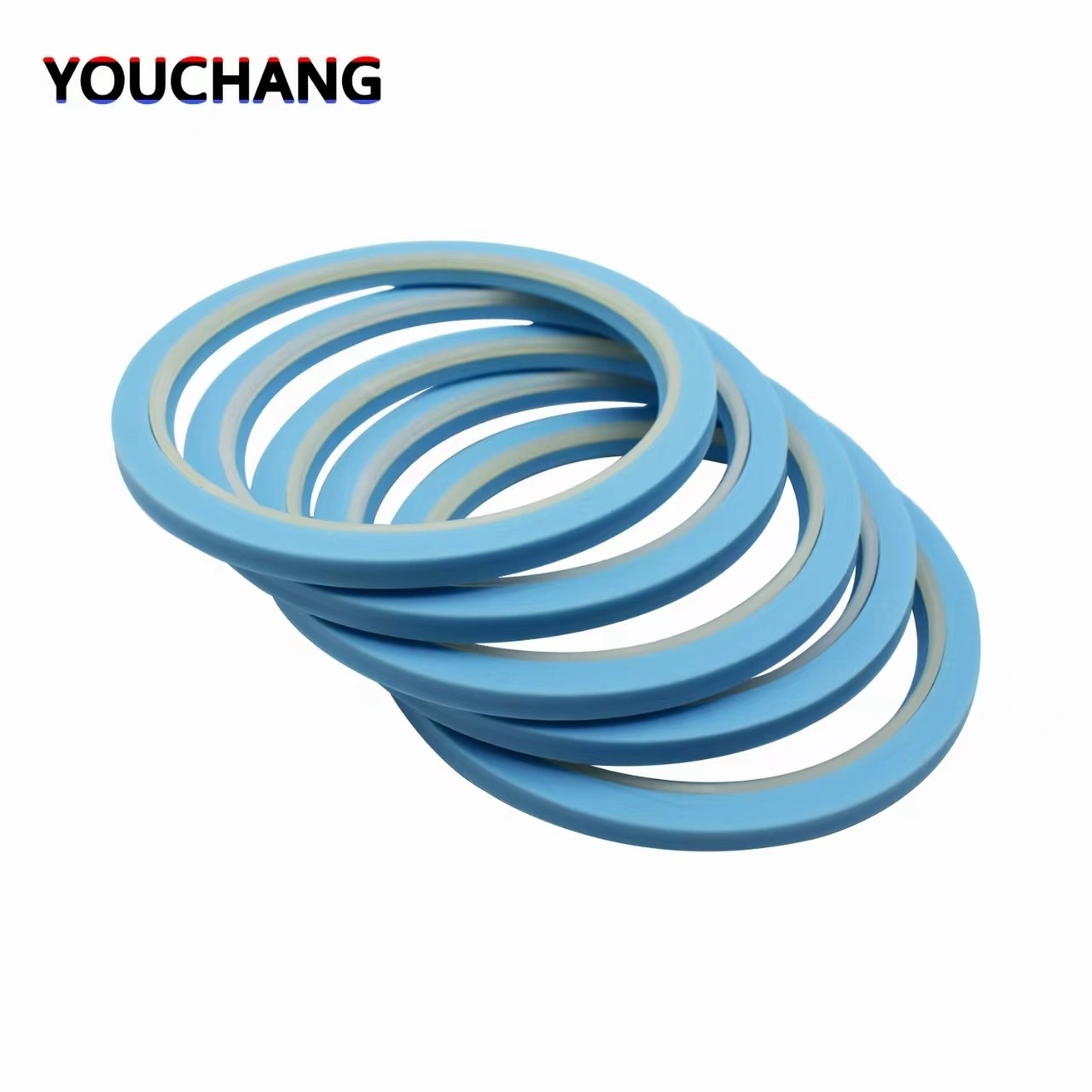 HBY 110 X 125.5 X 6MM Rod Buffer Seal Urethane PU With Backup Ring ...
