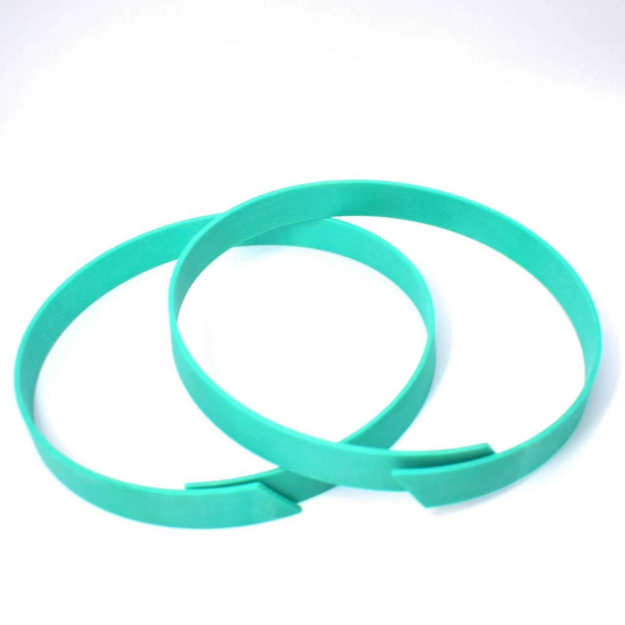 Polyester Resin Guide Ring Wear Ring Seal Green For Hydraulic Cylinder